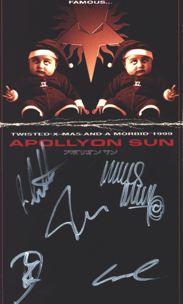 Apollyon Sun-God Leaves (And Dies)-CD Single - Rockers Records