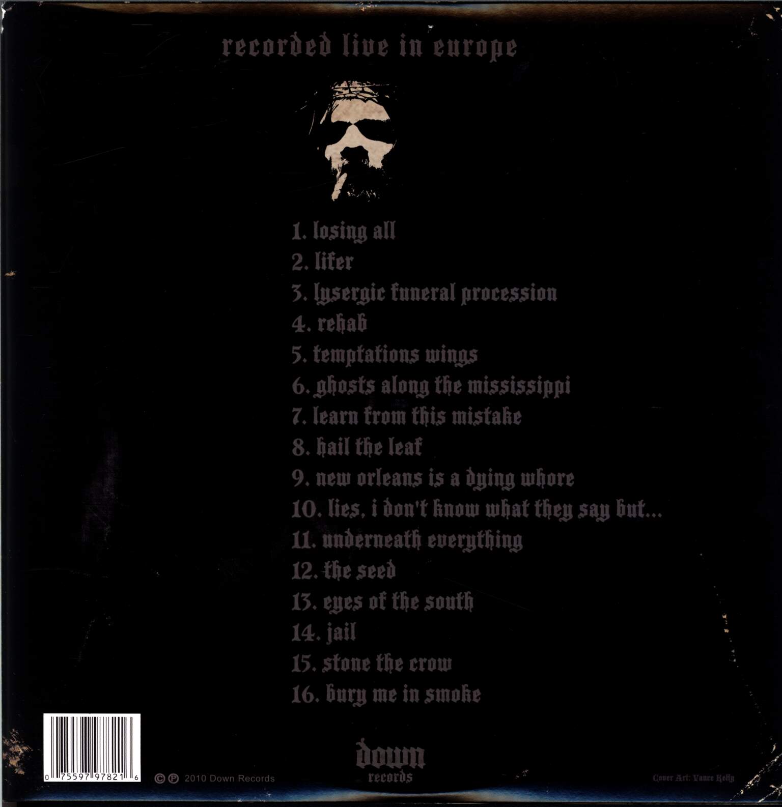 Down-Threefold Live: Diary Of A Mad Band-LP (Vinyl) - Rockers Records