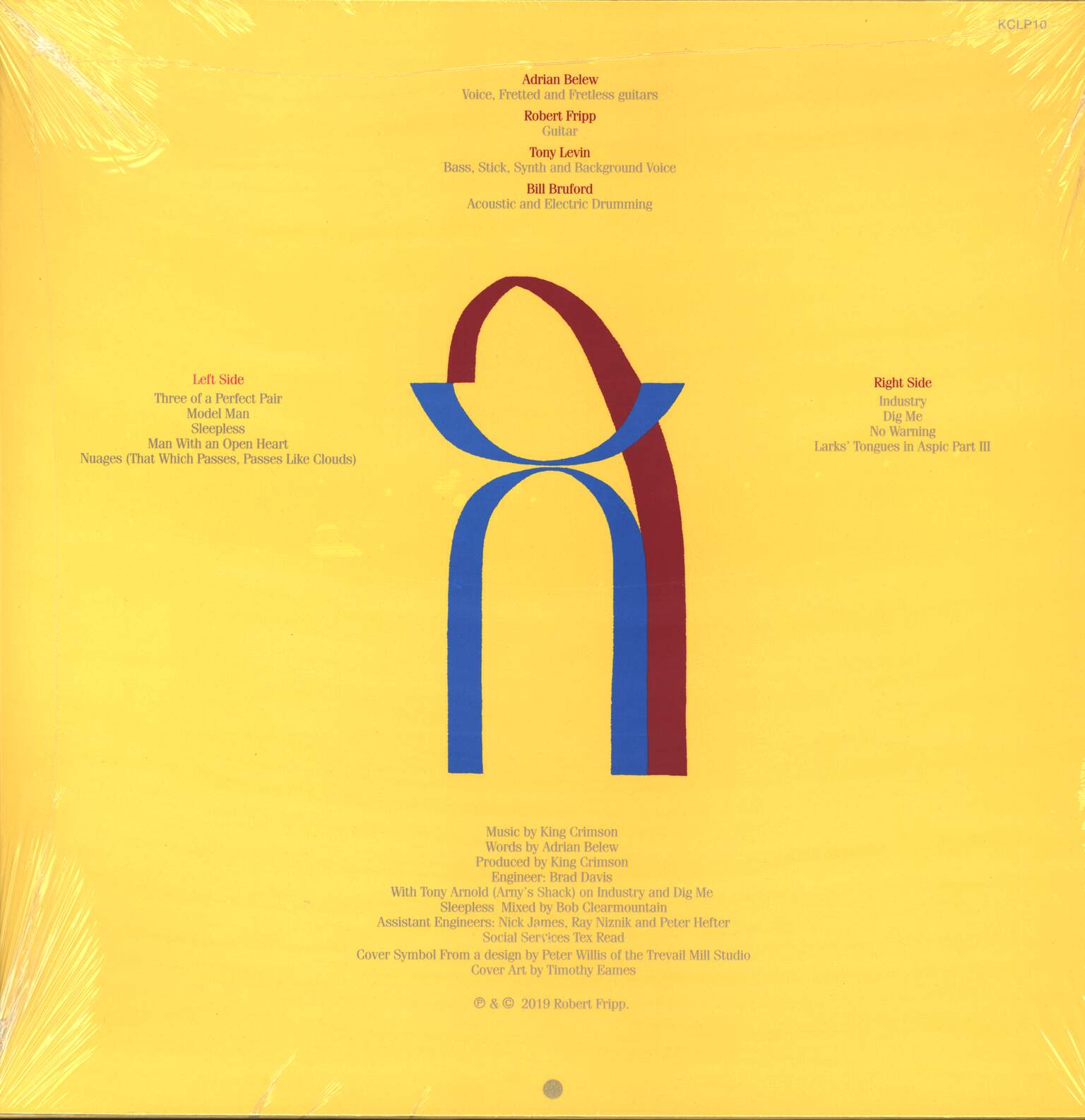 King Crimson-Three Of A Perfect Pair-LP (Vinyl) - Rockers Records