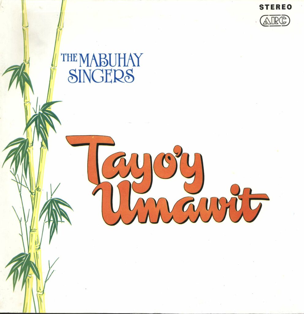 Mabuhay Singers-Tayo'y Umawit-LP (Vinyl) - Rockers Records