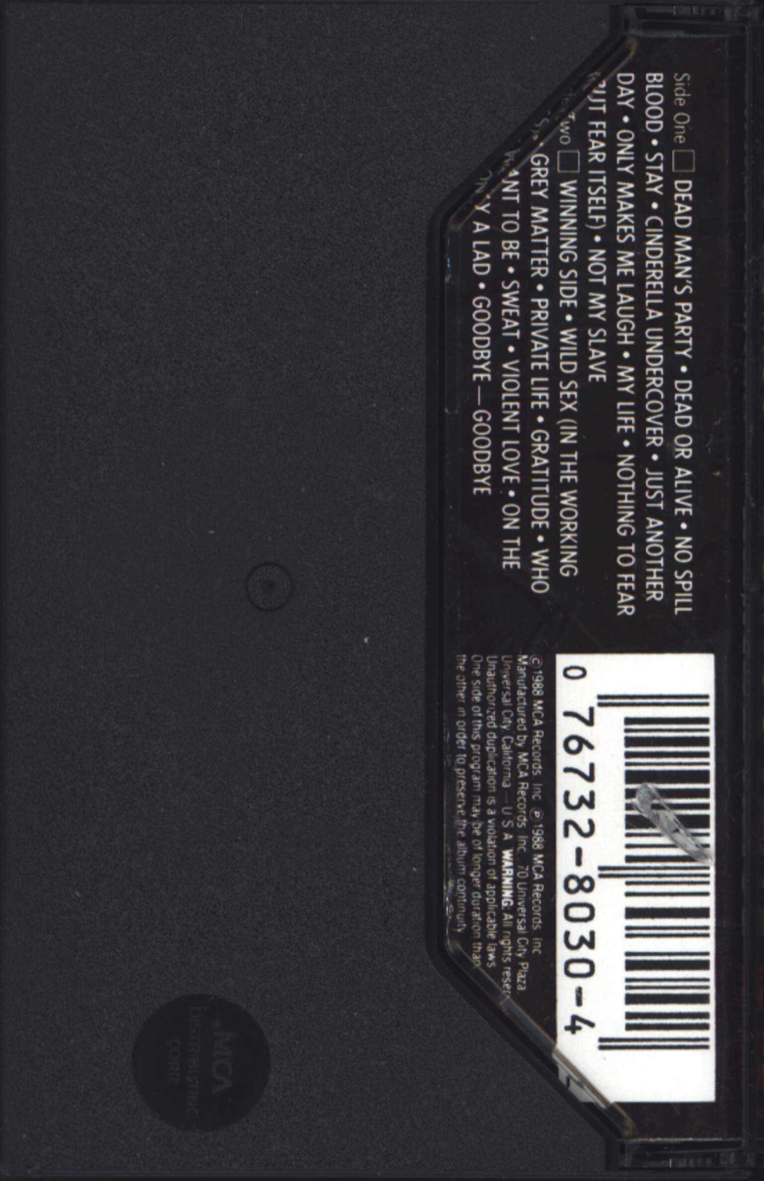 Oingo Boingo-Boingo Alive (Celebration Of A Decade 1979–1988)-Tape ...