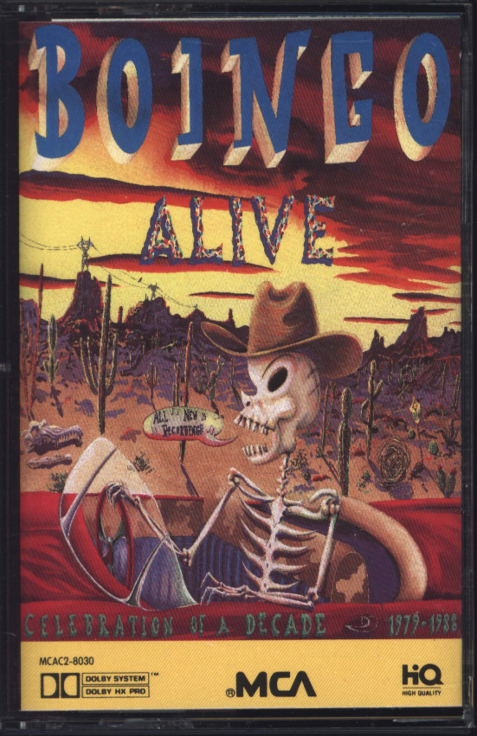 Oingo Boingo-Boingo Alive (Celebration Of A Decade 1979–1988)-Tape ...