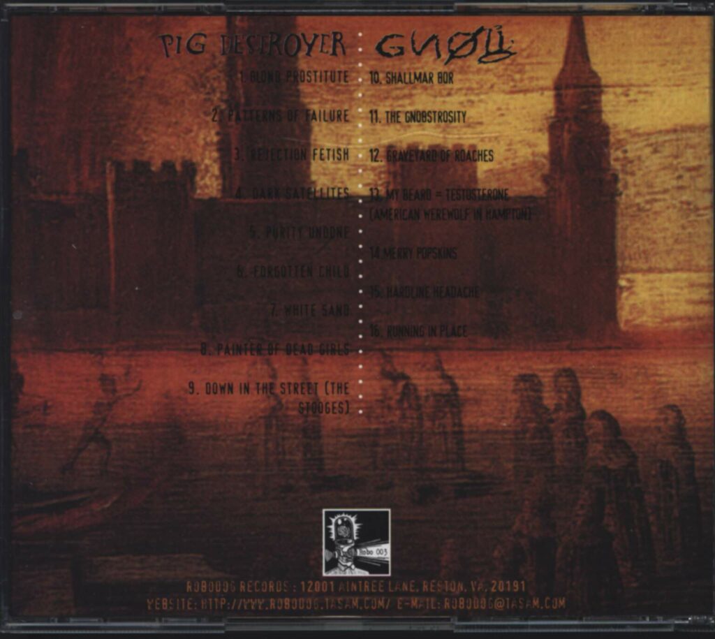 Pig Destroyer-Pig Destroyer / Gnob-CD - Rockers Records