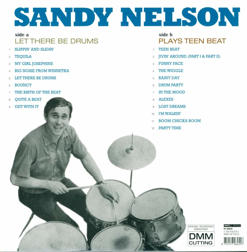 Sandy Nelson-Let There Be Drums + Plays Teen Beat-LP (Vinyl) - Rockers ...