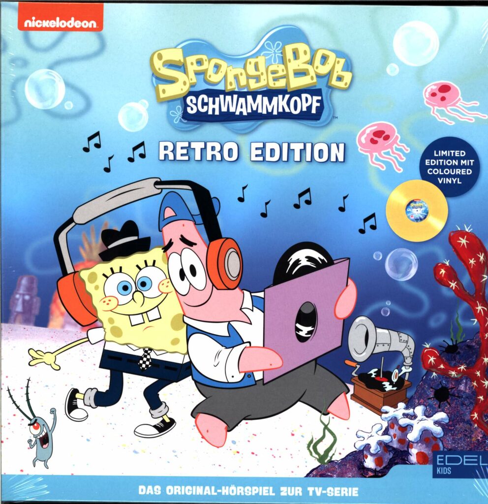 SpongeBob SquarePants-SpongeBob Schwammkopf - Retro Edition-LP (Vinyl ...