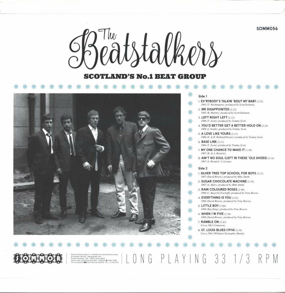 The Beatstalkers-Scotland's No.1 Beat Group-LP (Vinyl) - Rockers Records
