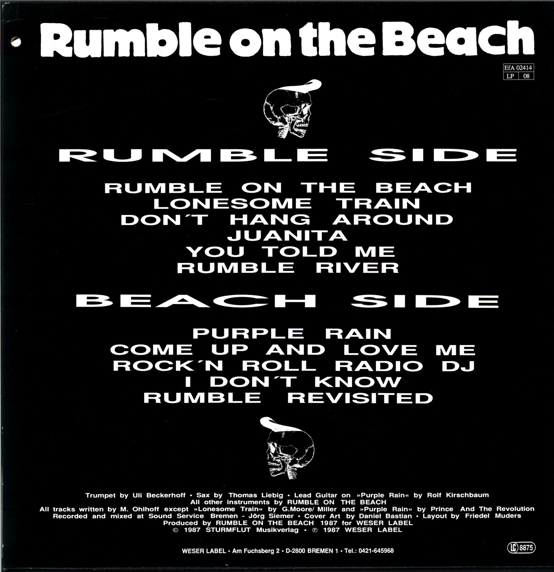 Rumble On The Beach-Rumble Rat-LP Vinyl - Rockers Records