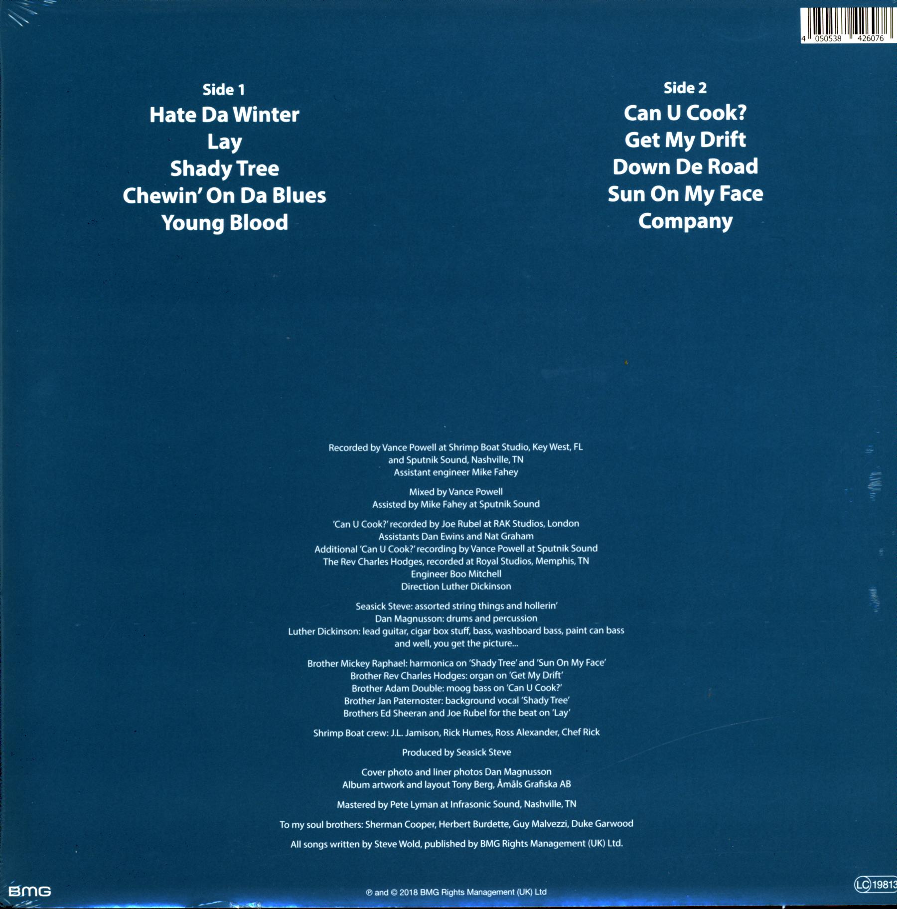 Seasick Steve-Can U Cook-LP Vinyl - Rockers Records