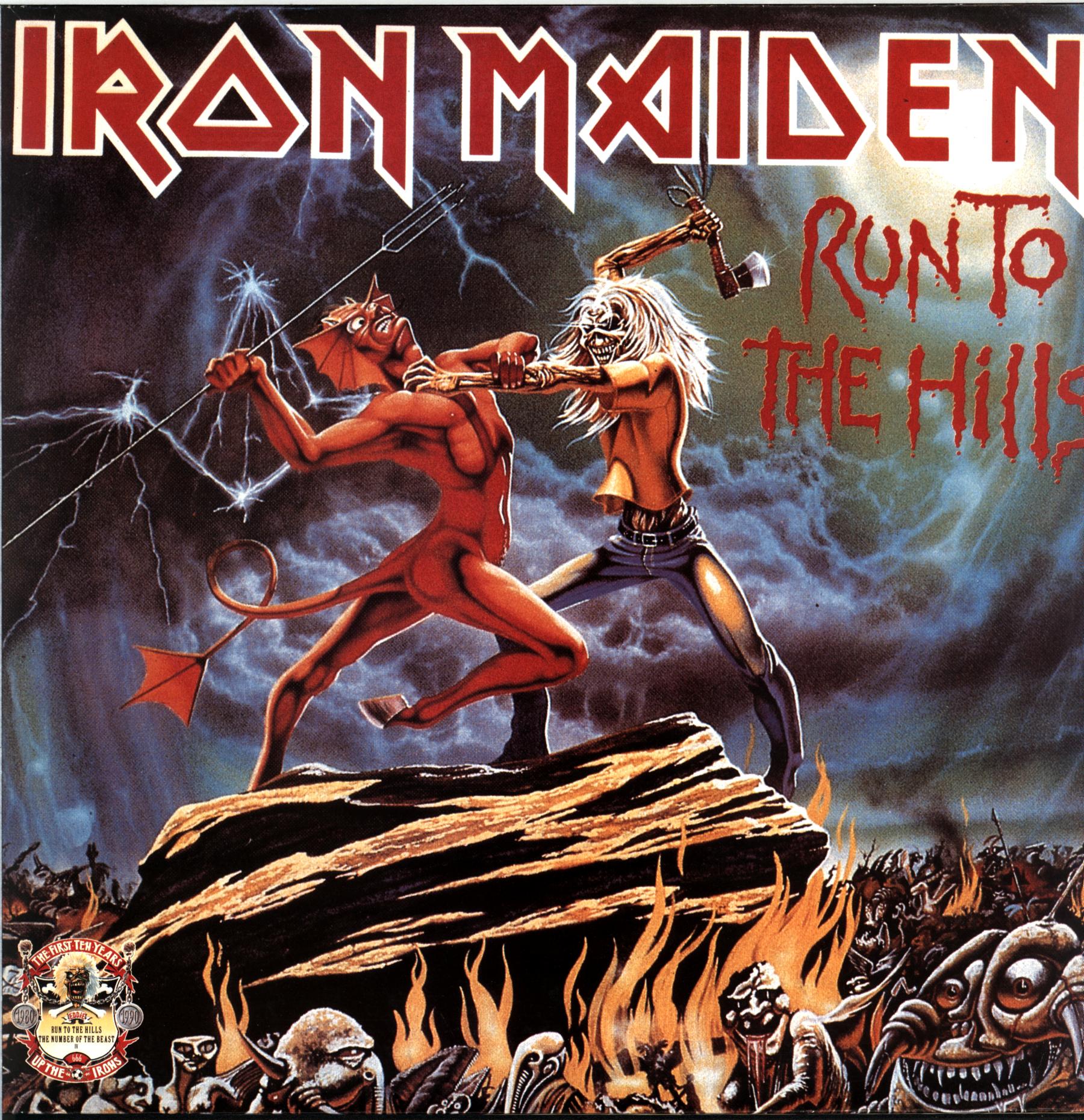 Iron Maiden-Run To The Hills · The Number Of The Beast-12 Vinyl ...