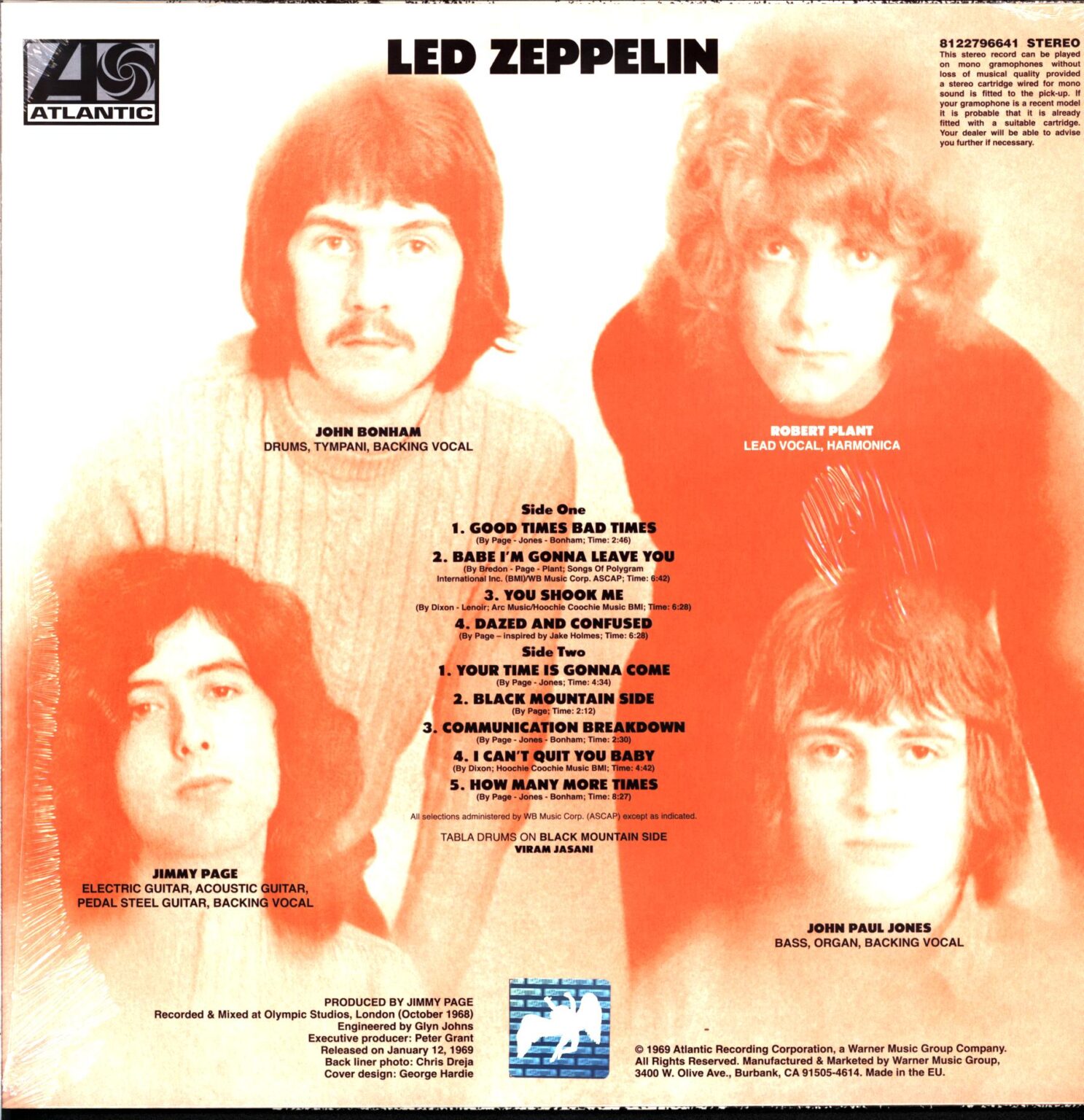 Led Zeppelin-Led Zeppelin I (1969)-LP Vinyl 2026 - Rockers Records